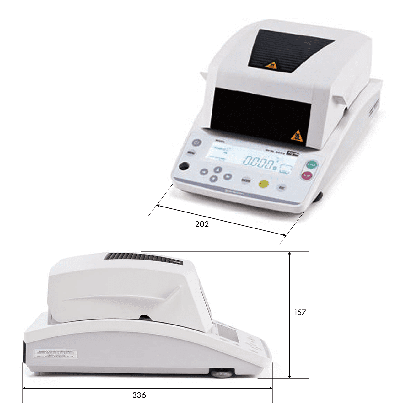 Moisture Analyzer - MOC63u (Weight Scale for Moisture)