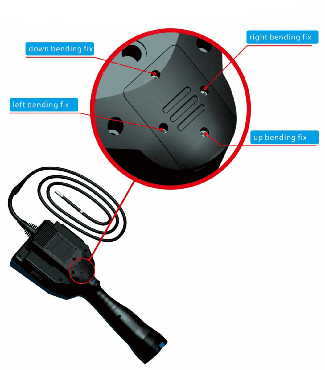 Industrial borescope : Diameter 2-10 mm | Cable length 1-10m