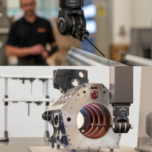 CMM RENISHAW Probe : REVO - Multi sensor technology 5-axis
